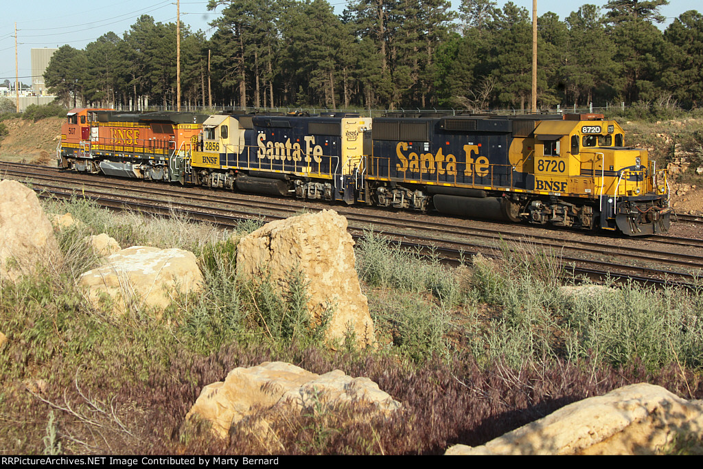 BNSF 8720, 2856, and 507, The 3-unit Local Switcher